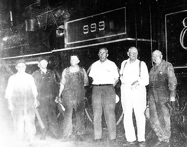 Old photo album: A historic train in Avis | News, Sports, Jobs - The ...